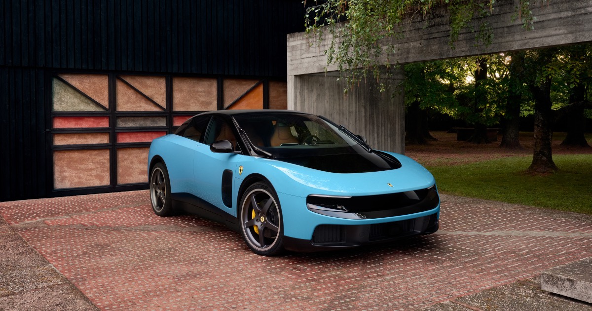 Ferrari unveils 'Luce', its first fully electric car, in a tough market ...
