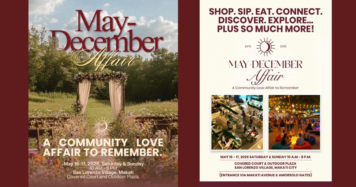 The May-December Affair bazaar is where you'll want to spend your ...