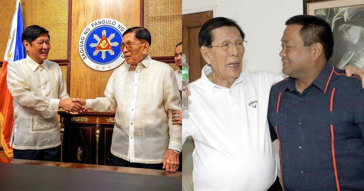Marcos, public figures pay tribute to Juan Ponce Enrile • PhilSTAR Life