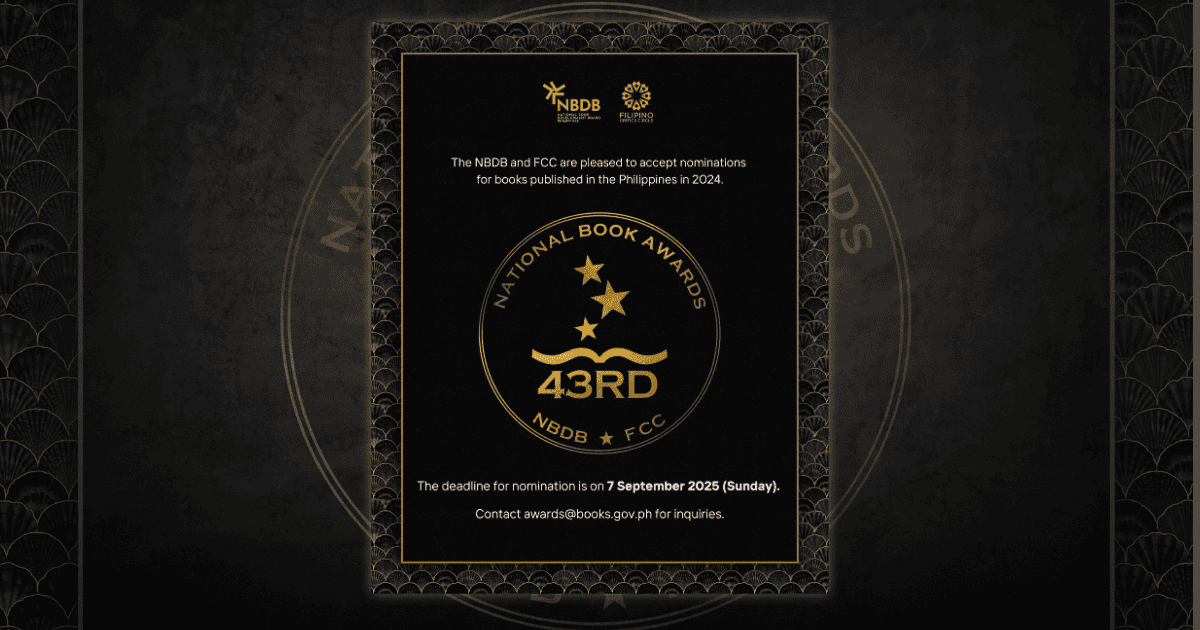 Nominations for the 43rd National Book Awards are now open • PhilSTAR Life