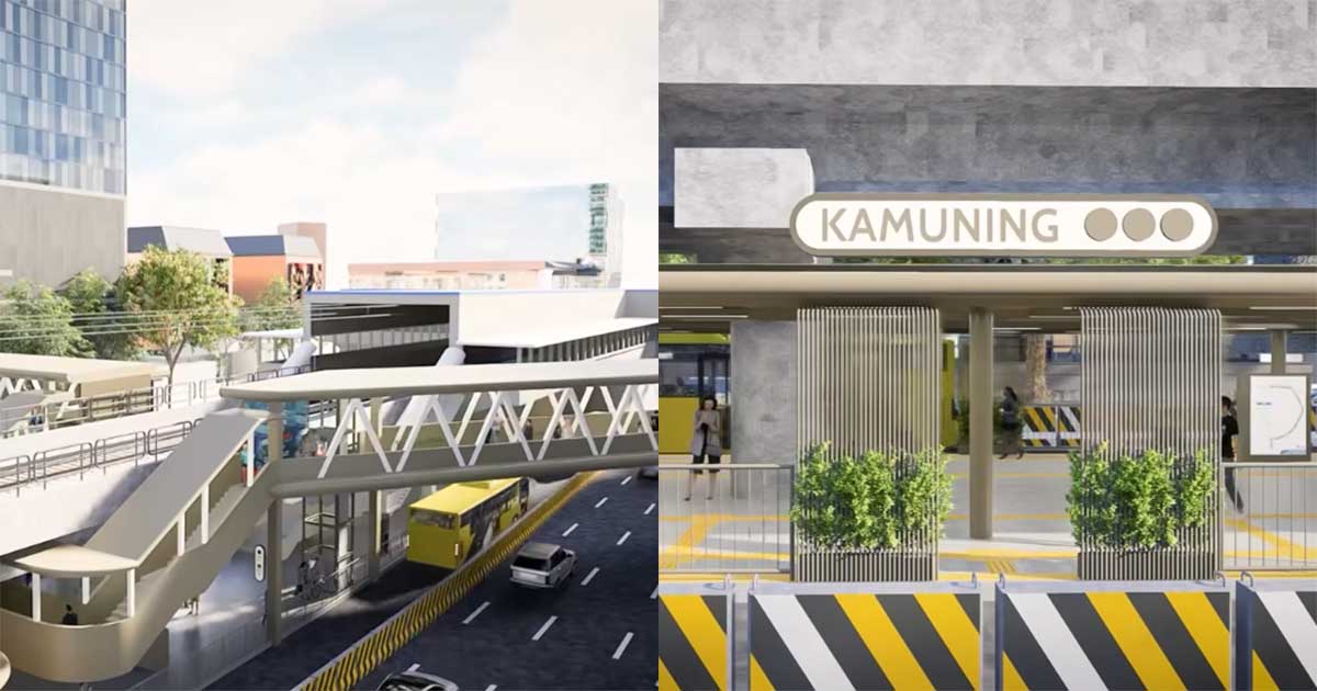 LOOK: DOTr unveils layout plan for 'Mt. Kamuning' footbridge ...
