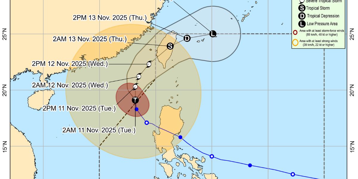 Uwan exits PAR but may re-enter on Nov. 12 • PhilSTAR Life