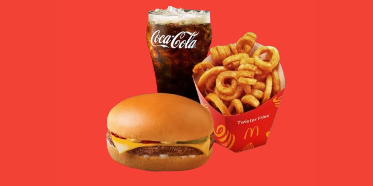 You can get a Twister Fries upgrade for free when you order a burger ...