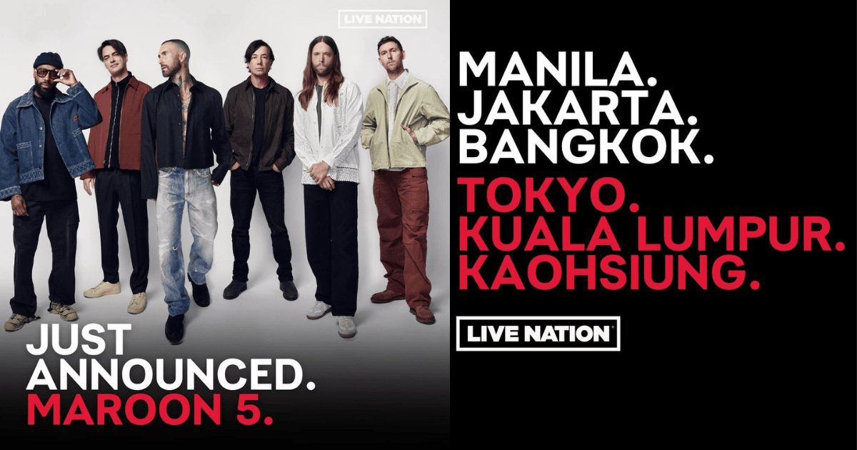 Here's how much tickets to Maroon 5's Manila concert will cost ...