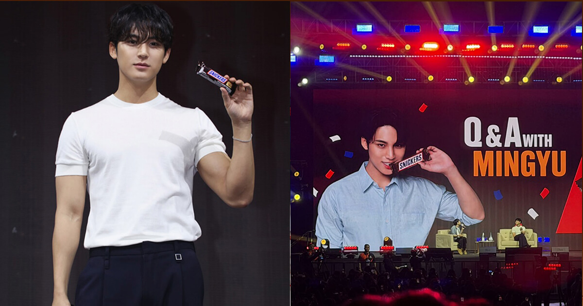 Snickers brings Mingyu to Manila, energizes fans • PhilSTAR Life