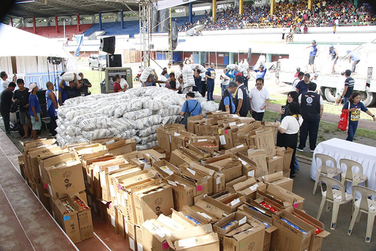 Unity in action: Operation Damayan, FFCCCII, and QC assist 5,000 ...