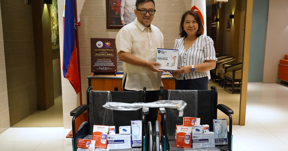 PCSO provides mobility aids, medical equipment to San Teodoro, Oriental ...