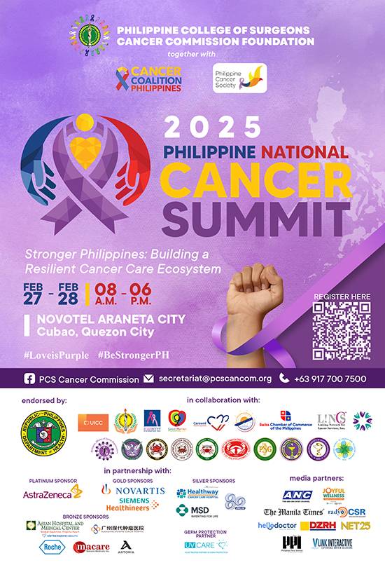 Philippine National Cancer Summit 2025: A call to action for a stronger ...