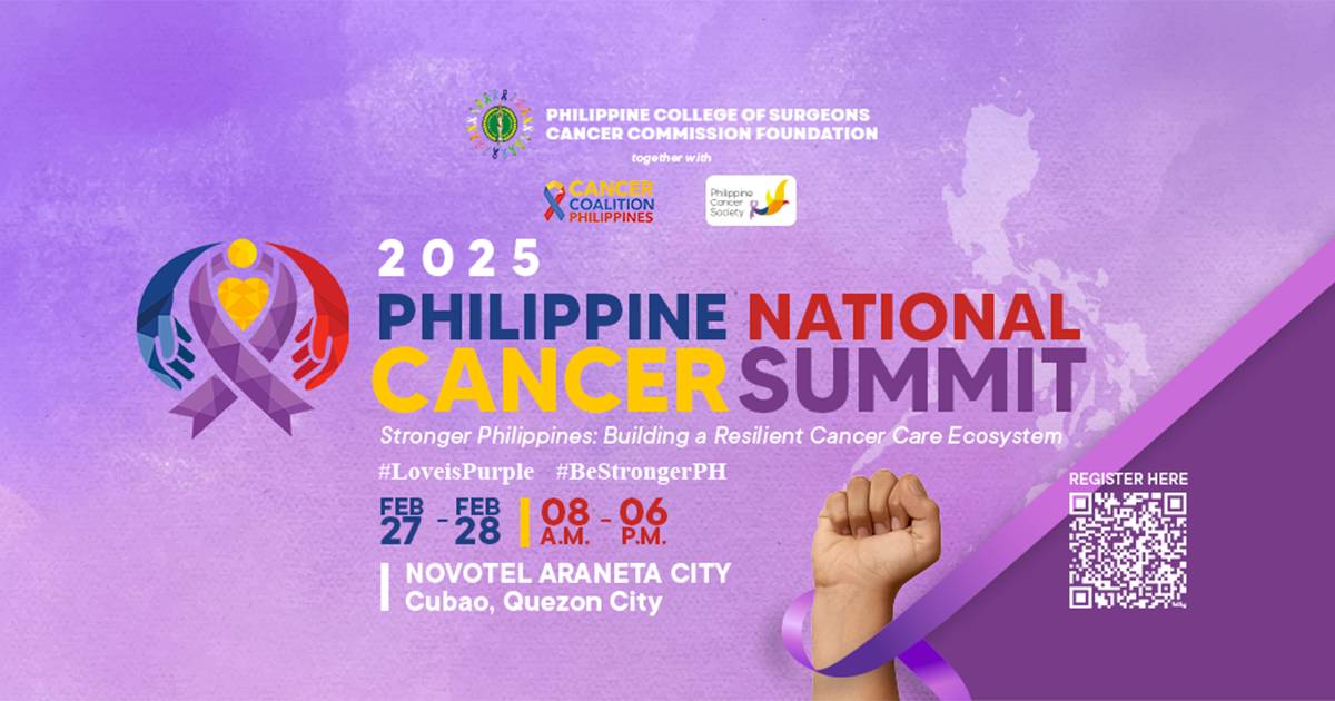 Philippine National Cancer Summit 2025: A call to action for a stronger ...