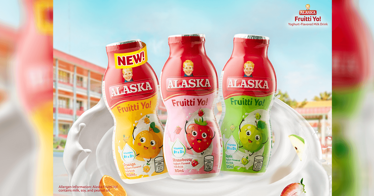 Energize school days with a fruitti-yummy baon: Alaska Fruitti Yo! is ...