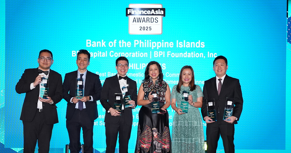 BPI voted Philippines’ Best Managed Bank, earns top honors at ...