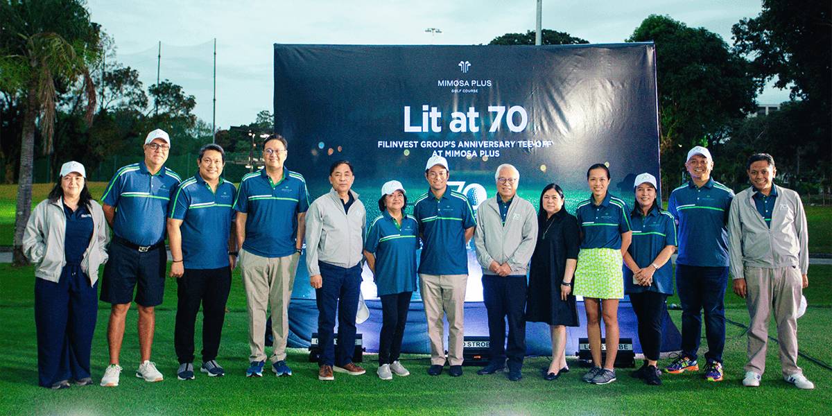 Filinvest marks 70 years with a unique tee-off • PhilSTAR Life