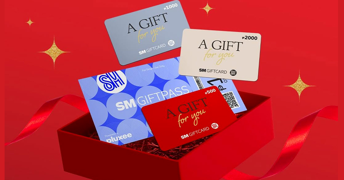 This Christmas, give the gift of choice with SM Gift Cards and Gift ...