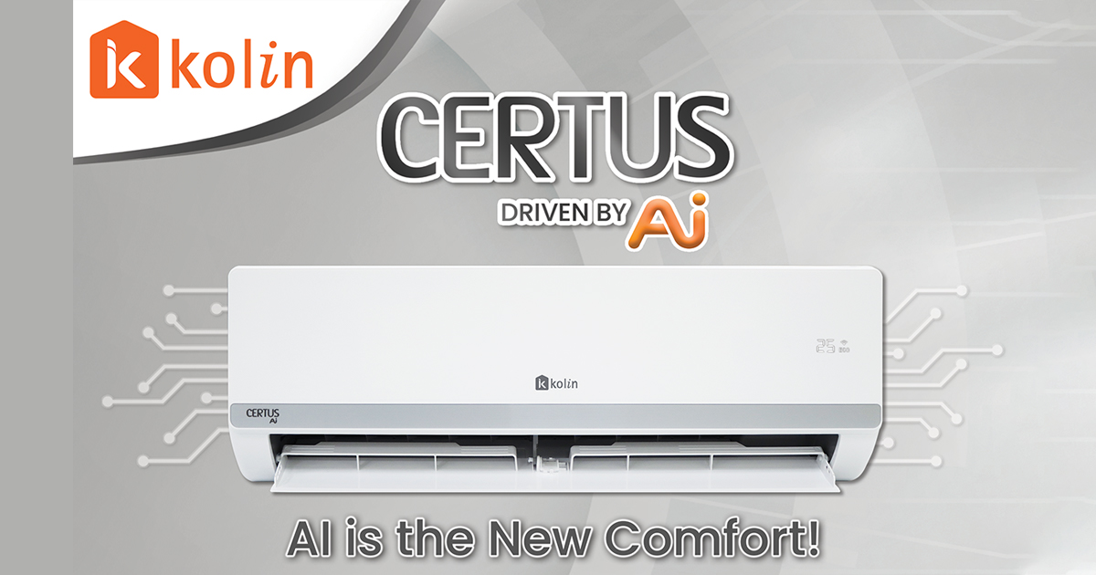 The Kolin CERTUS AI learns how you like it cool • PhilSTAR Life