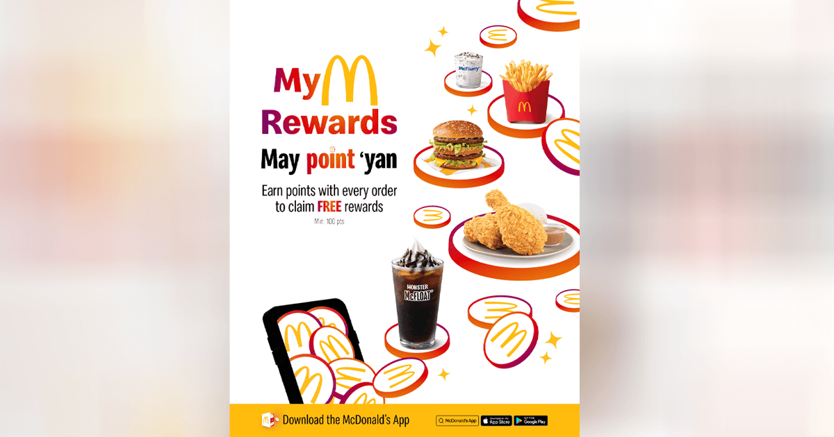 Satisfy your cravings, earn points with MyMcDonald’s Rewards • PhilSTAR ...