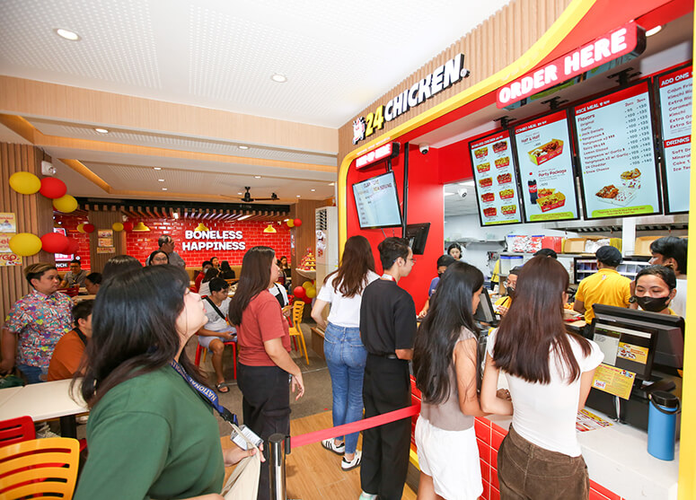Something to cluck about: 24 Chicken opens 50th store in Bacoor ...