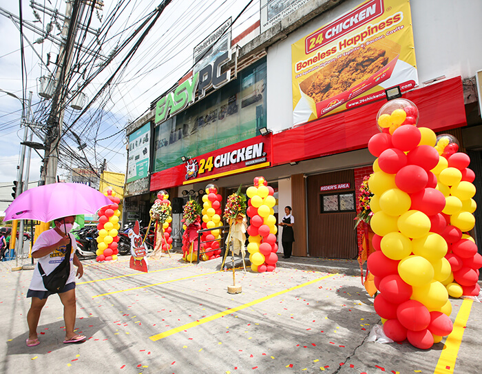 Something to cluck about: 24 Chicken opens 50th store in Bacoor ...