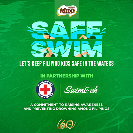 Swim safe, save lives: MILO launches Safe Swim program • PhilSTAR Life