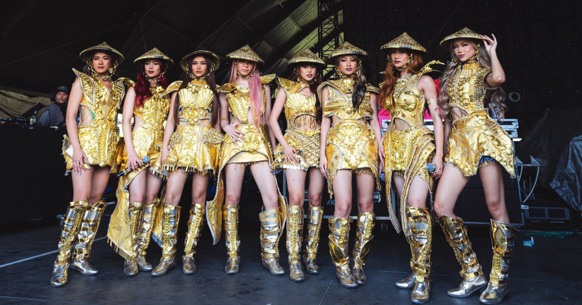 BINI's first Coachella ensembles are each made from up to 25 sheets of ...