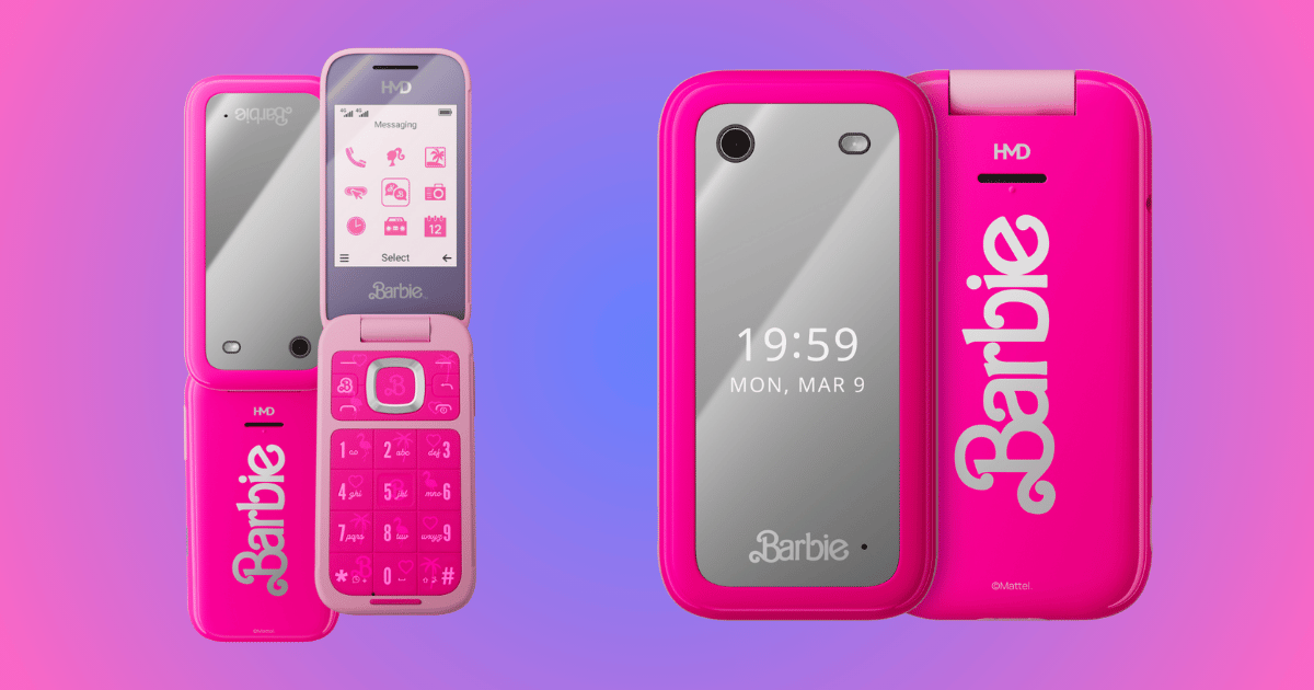 LOOK: Nokia phone maker launches hot pink Barbie flip phone • PhilSTAR Life