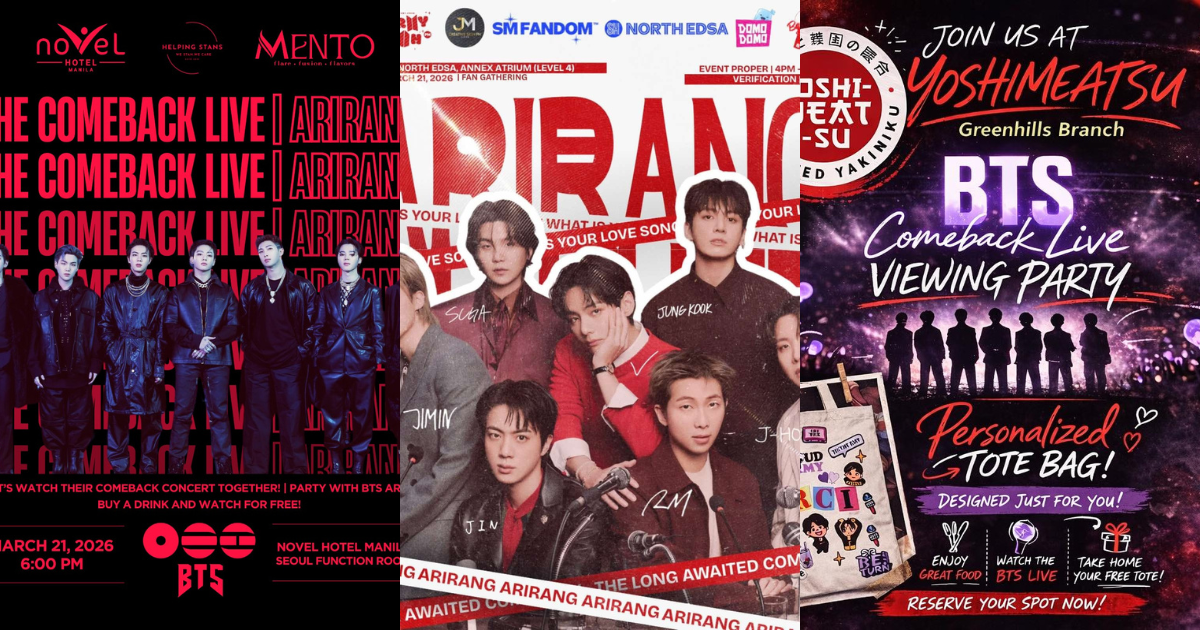 BTS ‘Arirang’ comeback concert watch parties, community events in the ...