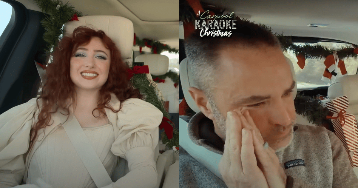 Chappell Roan’s dad turns emotional while singing along to ‘Pink Pony ...