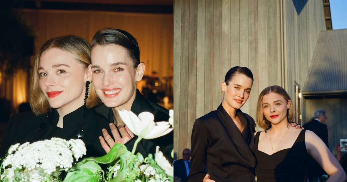 Chloe Grace Moretz ties the knot with longtime girlfriend Kate Harrison ...