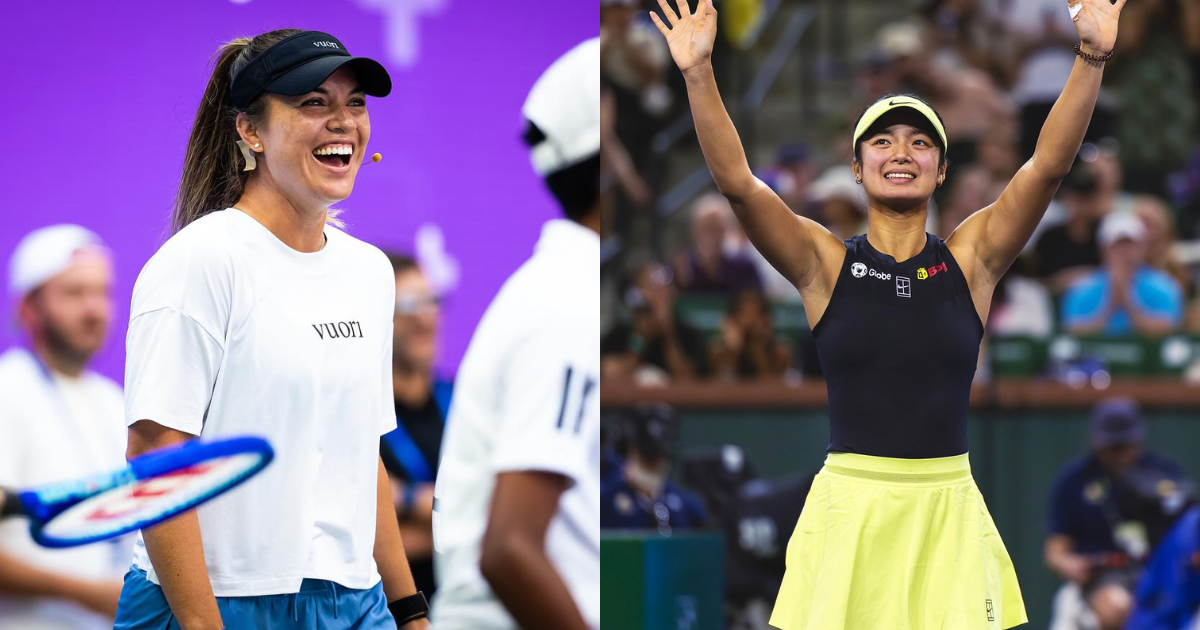 Desirae Krawczyk's Filipina mom forgot her match to stan Alex Eala ...
