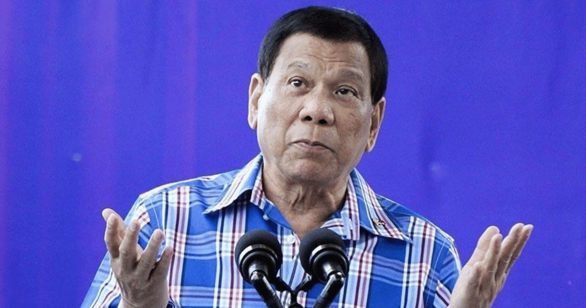 Rodrigo Duterte 'being forced' to board a plane following arrest ...