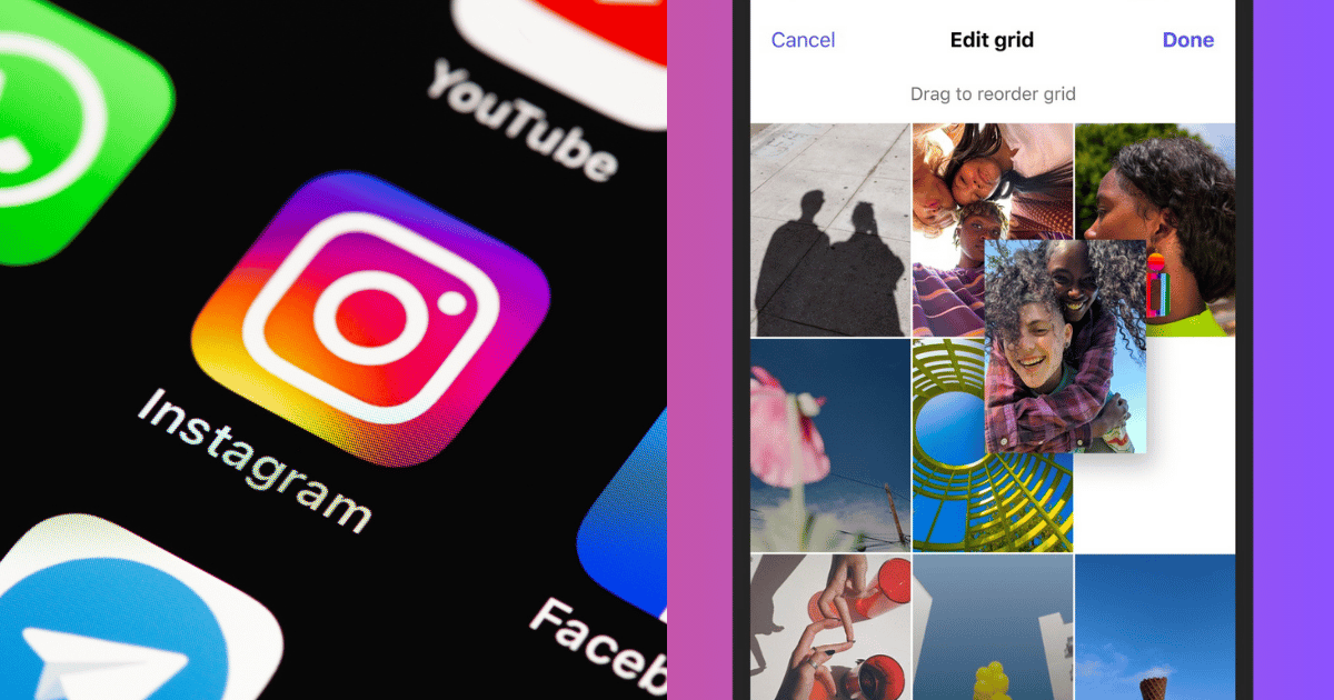 Grid editing, finally: Instagram will soon allow you to rearrange posts ...