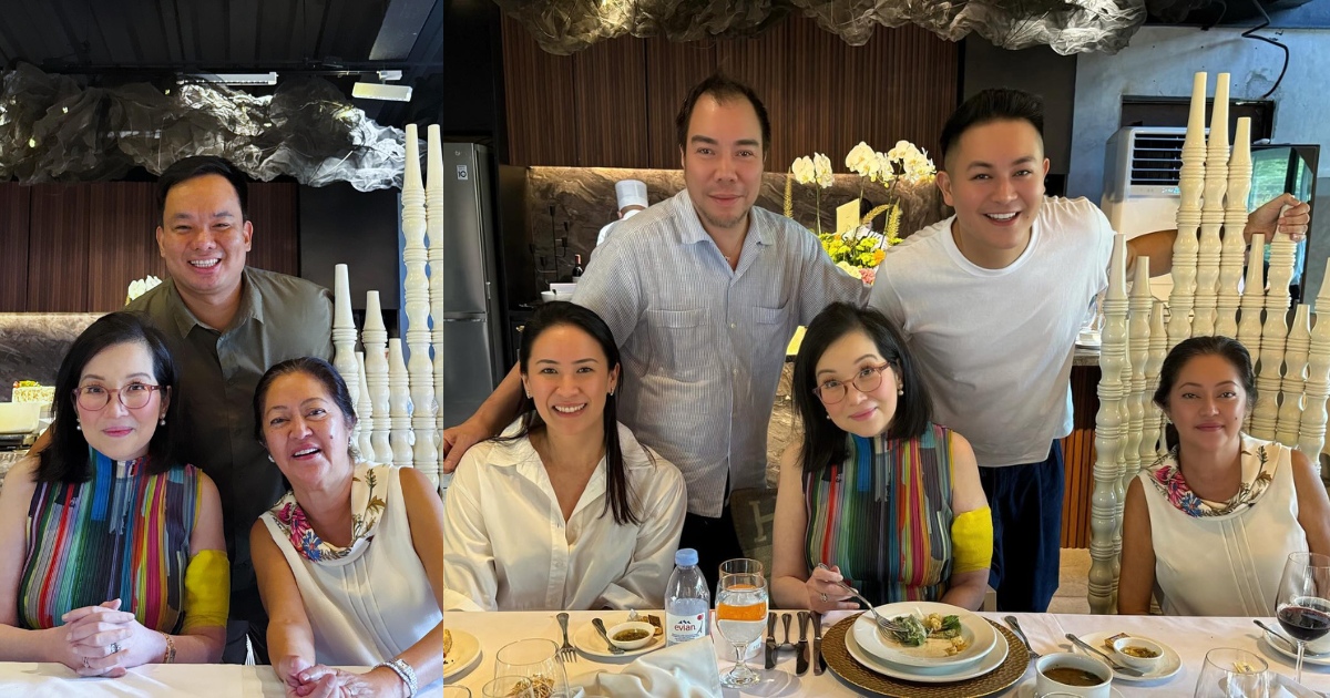Kris Aquino, Liza Marcos share lunch at Michael Leyva's birthday ...