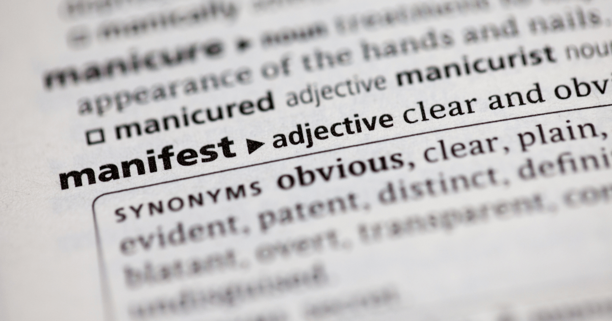 'Manifest' is Cambridge Dictionary's 2024 Word of the Year • PhilSTAR Life