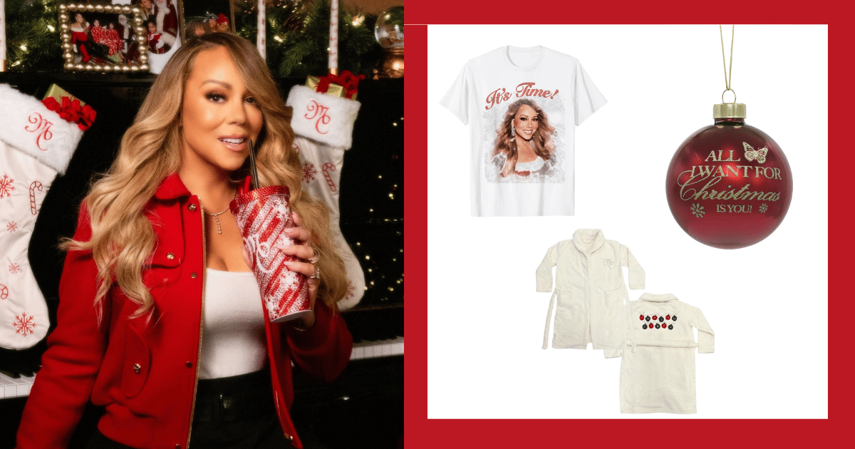 LOOK: 'Queen of Christmas' Mariah Carey launches holiday merch ...