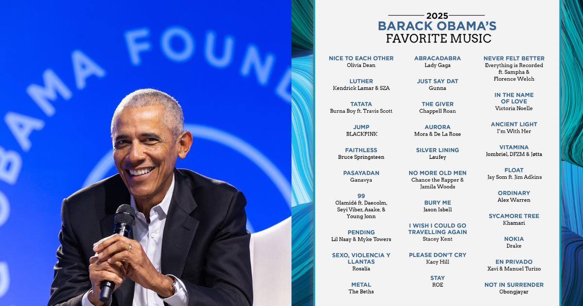 BLACKPINK, 'No Other Choice,' and more made it to Barack Obama's ...
