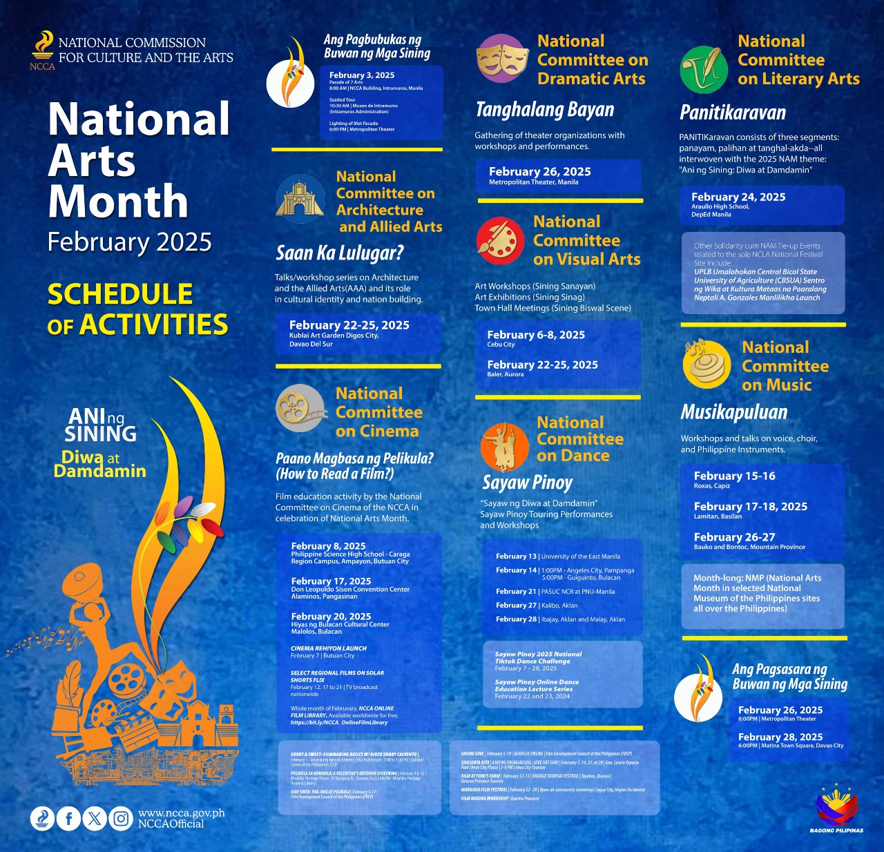 LIST: National Arts Month activities happening this February • PhilSTAR ...