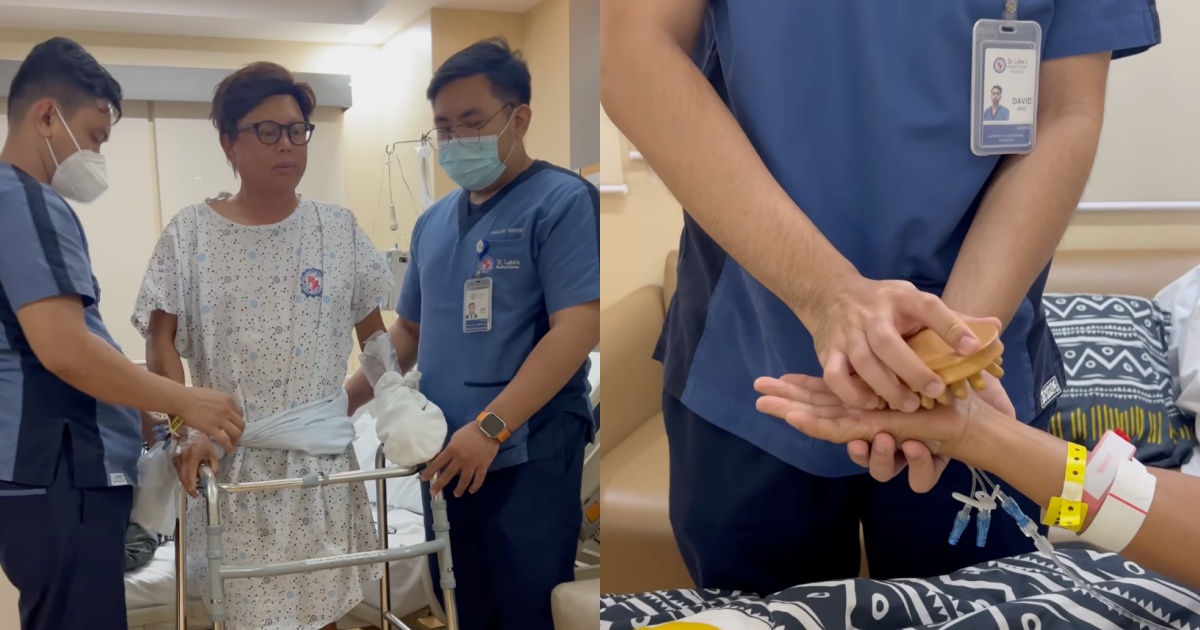 Arnold Clavio begins physical and occupational therapies following ...