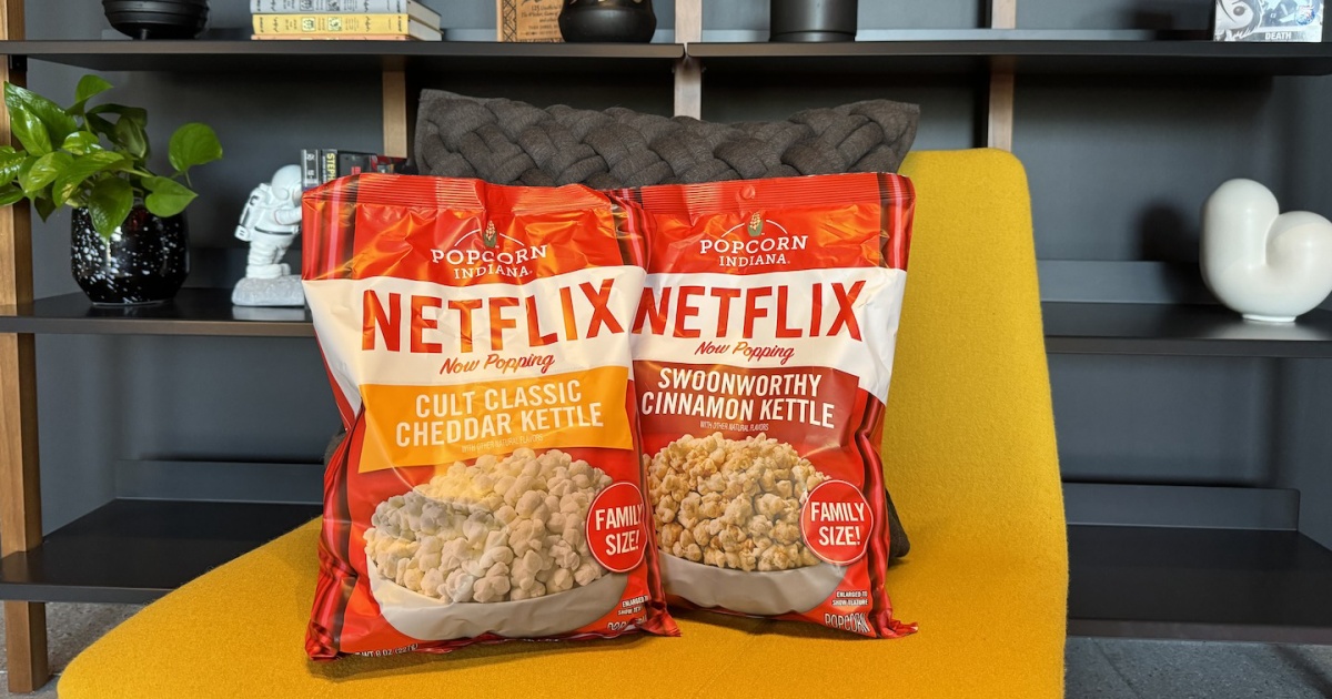 Netflix comes out with its own popcorn line to pair with binge-watching ...