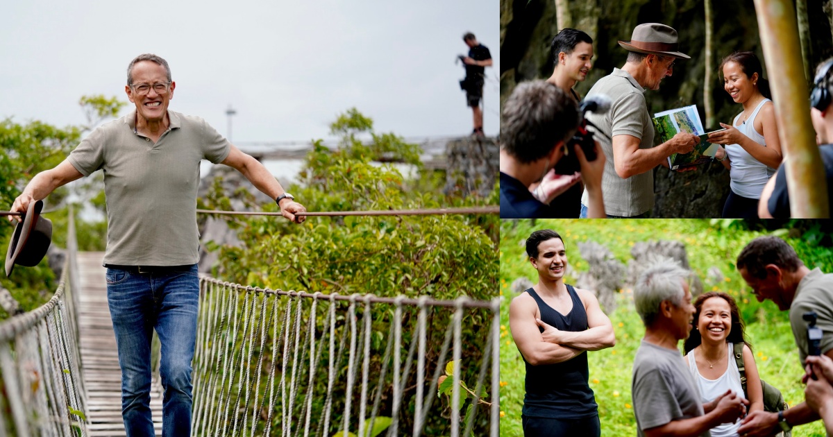 CNN International's Richard Quest visits Masungi Georeserve to shoot ...