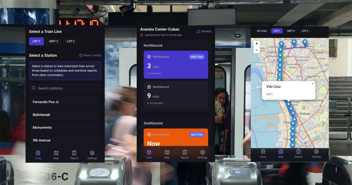 We tried Rush PH, a web-based app that gives train ETAs—here's what ...