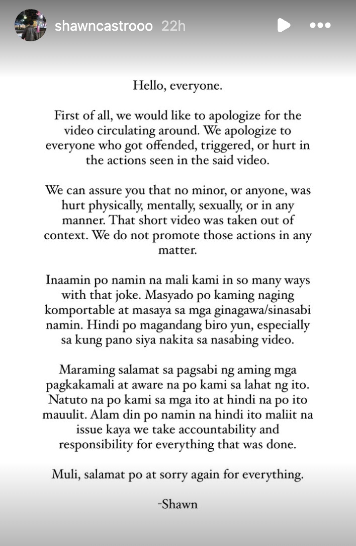 Ethan David, Shawn Castro apologize for viral video with BINI members ...