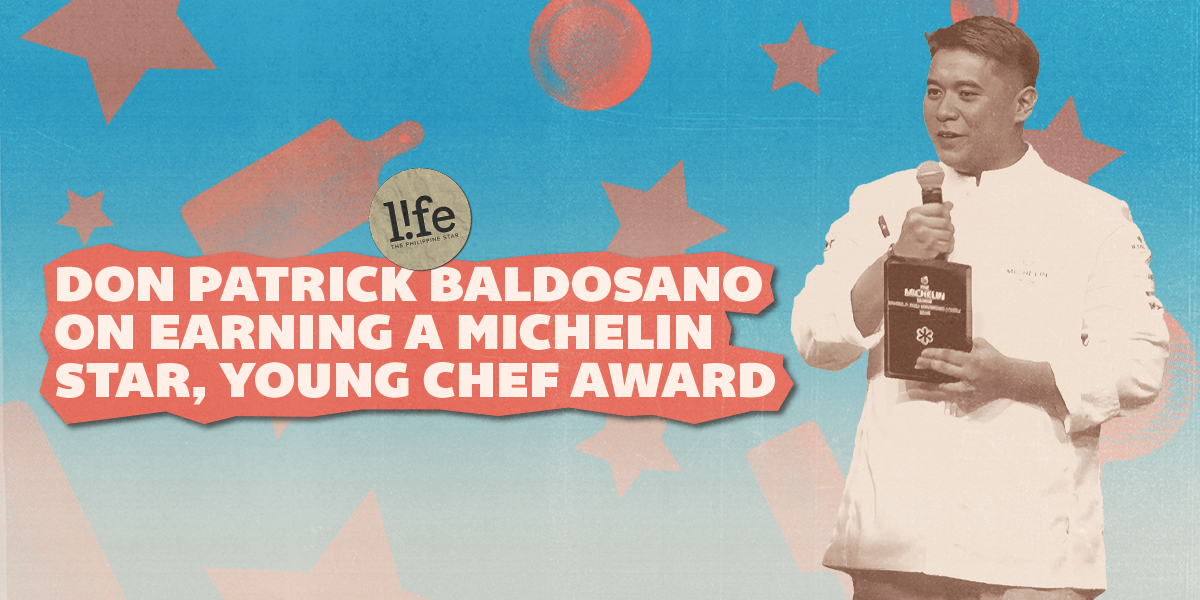 WATCH: Don Patrick Baldosano on earning a Michelin Star, Young Chef ...
