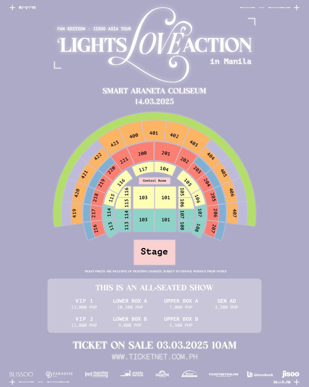 LOOK: Ticket prices, seat plan for Jisoo’s Manila fan meet this March ...