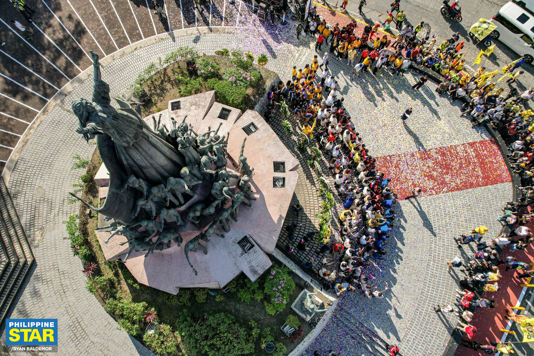 LOOK: Celebrities, institutions commemorate 39th EDSA People Power ...