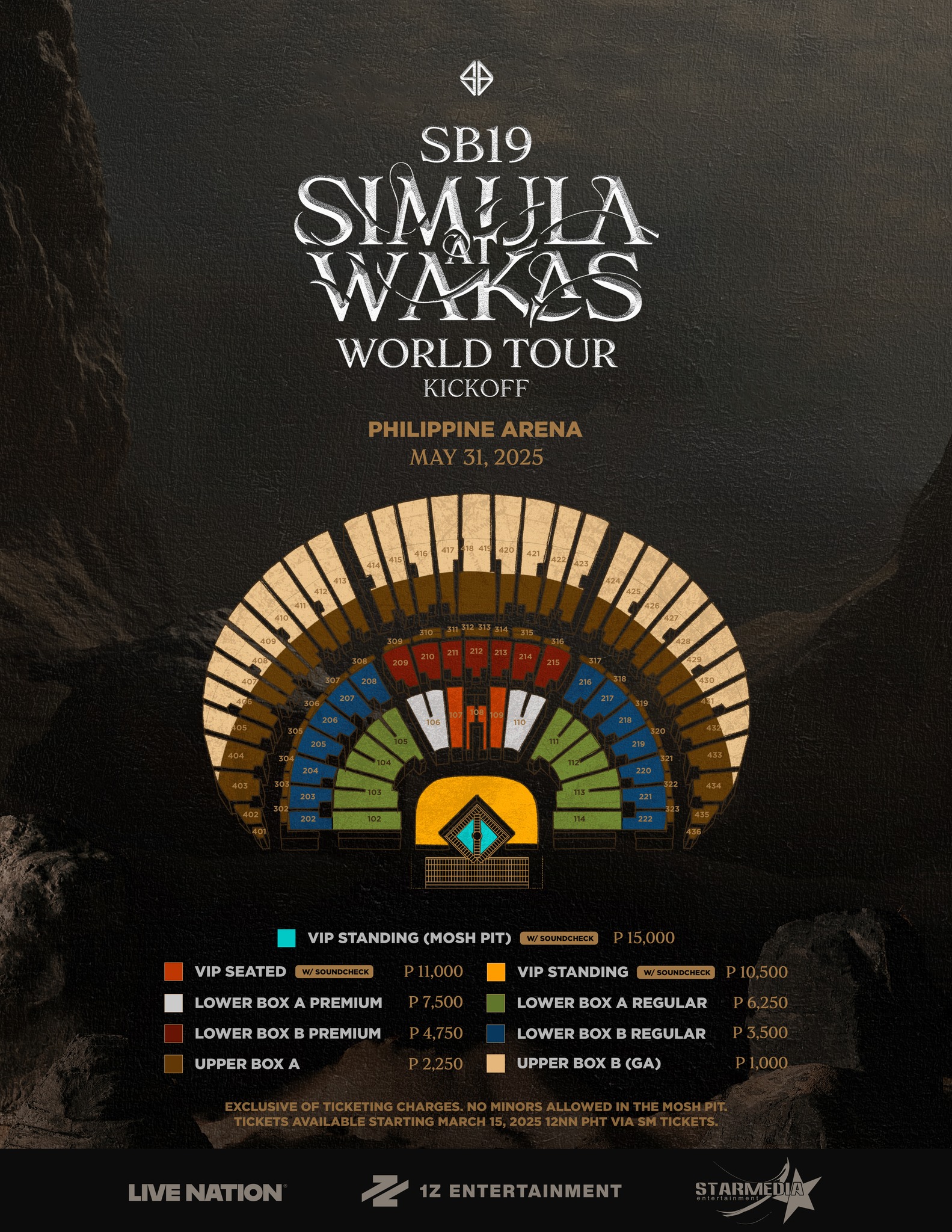 Ticket prices, seat plan for SB19's 'Simula at Wakas' concert released ...