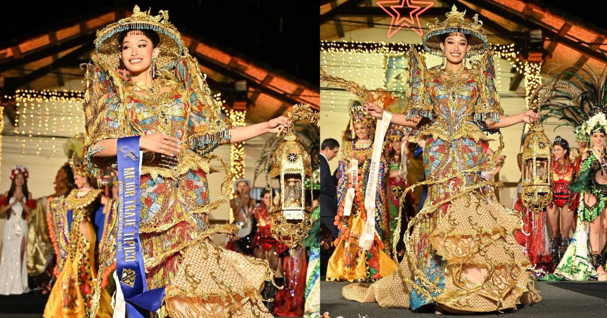 PH's Dia Maté wins Best in National Costume in Reina Hispanoamericana ...