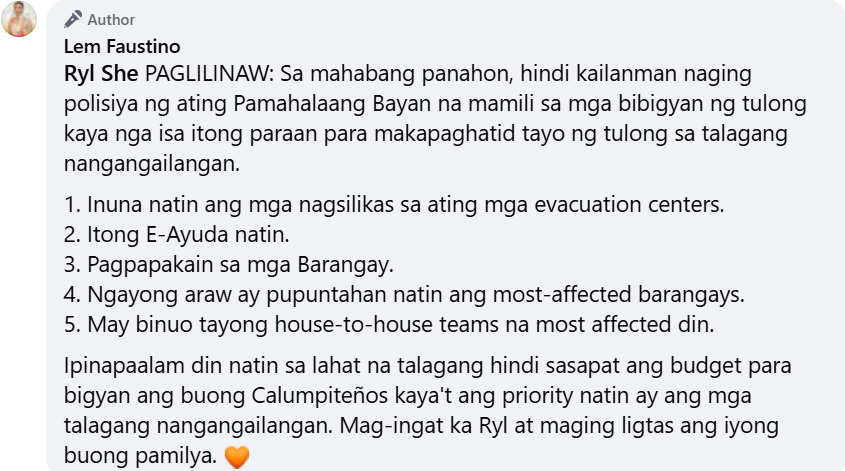 Calumpit mayor faces backlash for 'E-Ayuda' raffle requiring selfies ...