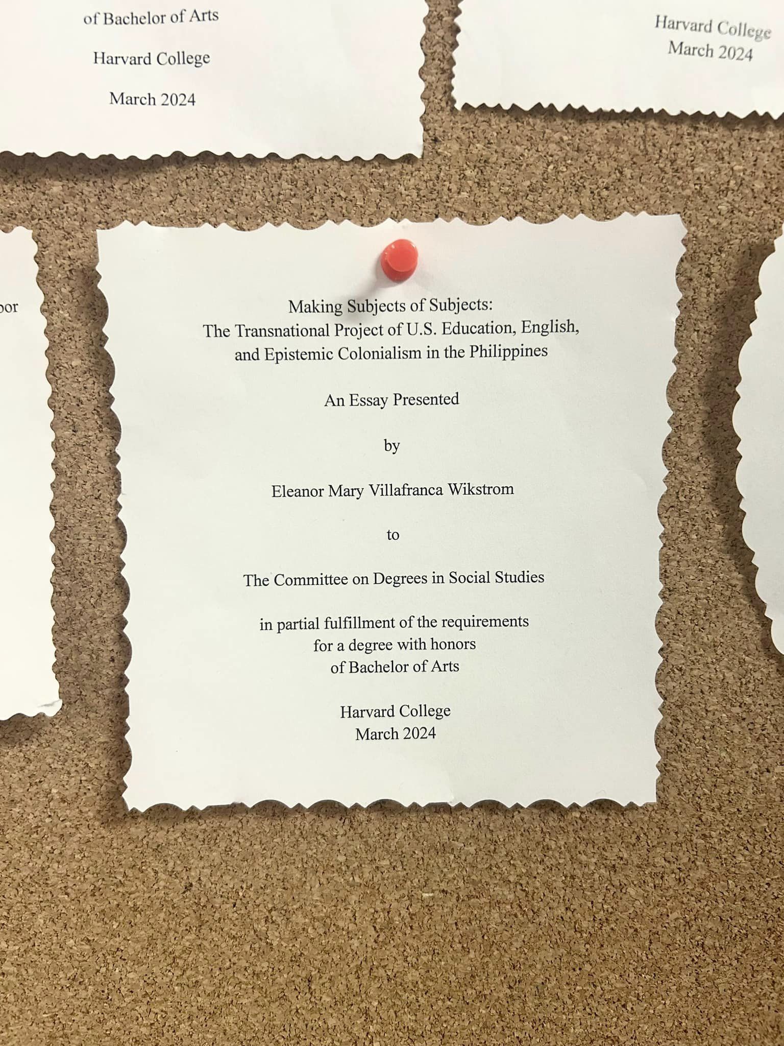 Meet Eleanor Wikstrom, a Fil-Am Harvard Summa Cum Laude who pushed for ...