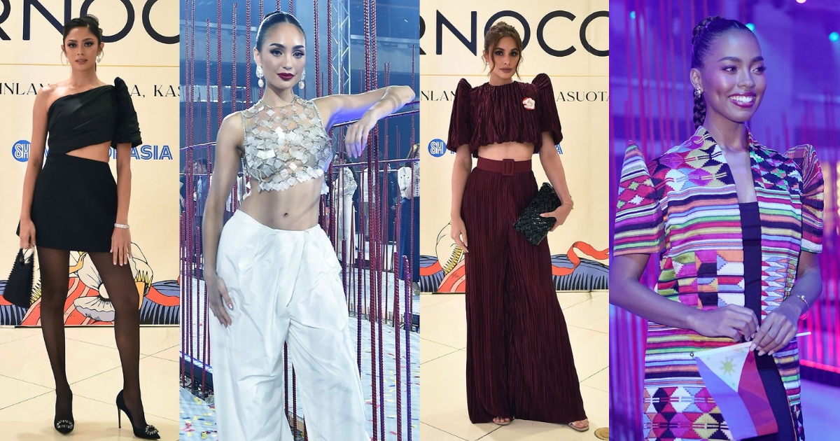 LOOK: Celebrities serve looks wearing modern Filipino garments during ...