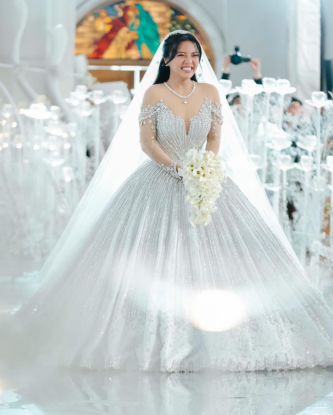 LOOK: The dreamy details of Viy Cortez, Cong TV's grand wedding ...