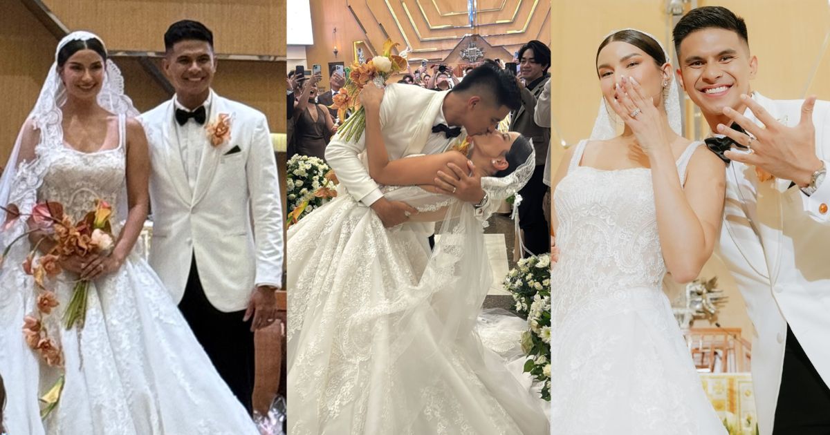 LOOK: Kiefer Ravena and Diana Mackey tie the knot • PhilSTAR Life